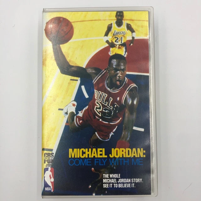 MICHAEL JORDAN COME Fly With Me VHS £7.00 - PicClick UK