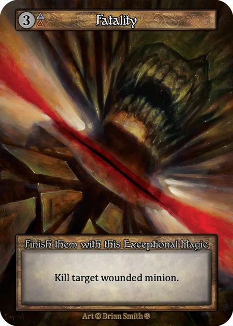 SORCERY CONTESTED REALM - Gothic - Exceptional NF - Fatality £1.77 ...