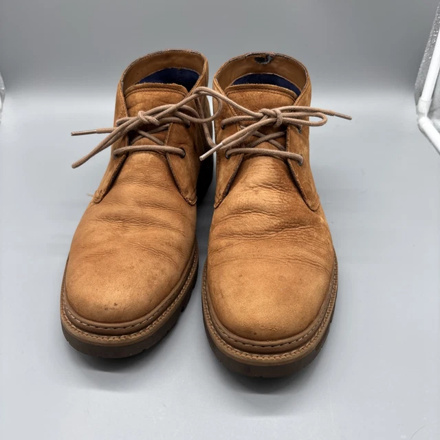 TIMBERLAND PORT UNION Waterproof Chukka Boot Rust Suede Light Brown ...