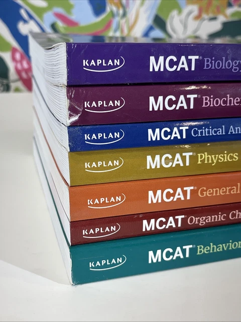 KAPLAN MCAT COMPLETE 7-Book Subject Review Set 2025-2026 EDITION £96.28 ...