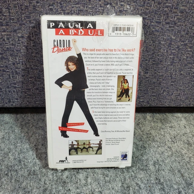 PAULA ABDUL - Cardio Dance (VHS, 1998) £4.44 - PicClick UK