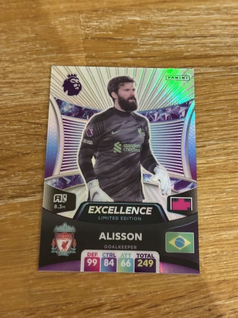 PANINI ADRENALYN XL Premier League 2024 Alisson Excellence Limited ...