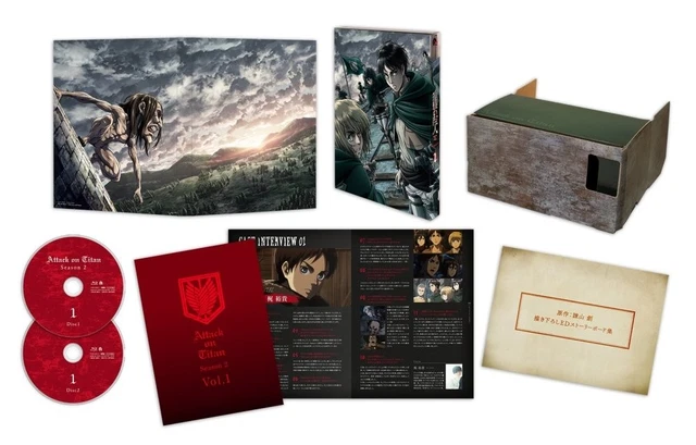 TV ANIME “ATTACK on Titan” Season 2 Vol.1 [Blu-ray] $262.72 - PicClick AU
