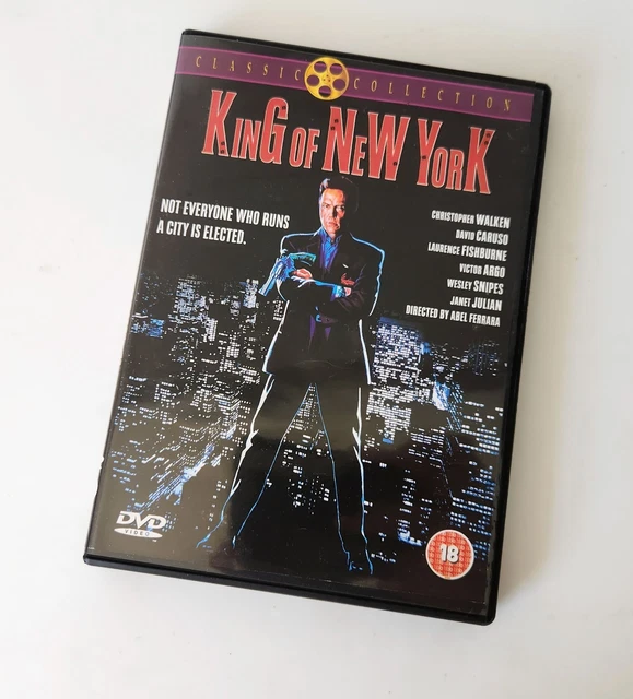 DVD KING OF New York CHRISTOPHER WALKEN Region 4 RARE £36.93 - PicClick UK
