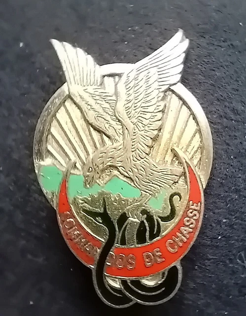 INSIGNE CENTRE D'ENTAINEMENT DES COMMANDOS DE CHASSE EUR 40,00 - PicClick FR