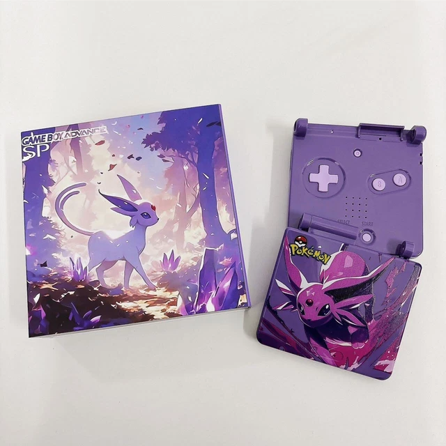NINTENDO ESPEON POKEMON Complete Shell Kit Game Boy Advance Sp Housing ...