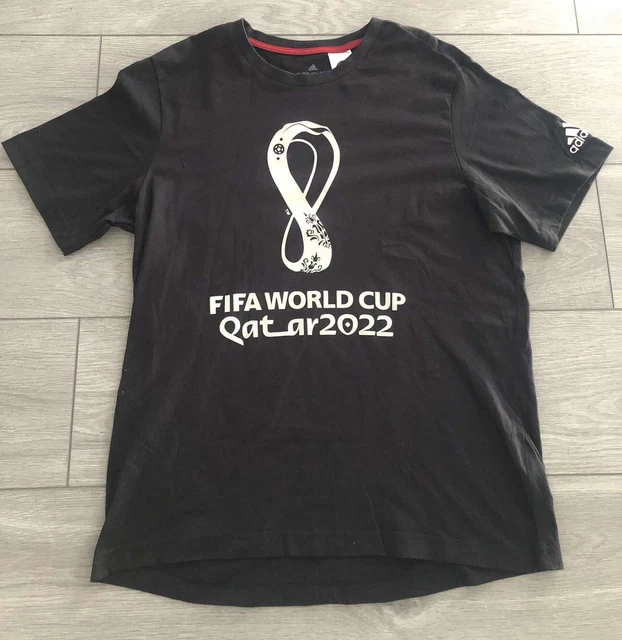 FIFA WORLD CUP Official Merchandise Qatar 2022 T-Shirt - Adidas £12.99 ...