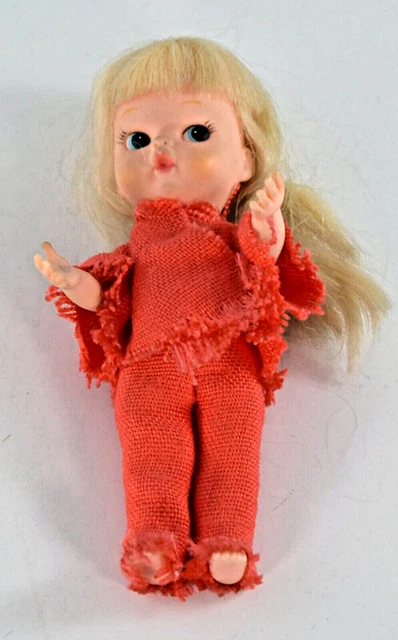 VINTAGE MY-TOY TINY TERRY DOLL MADE IN JAPAN 1966 15cm £45.43 - PicClick UK