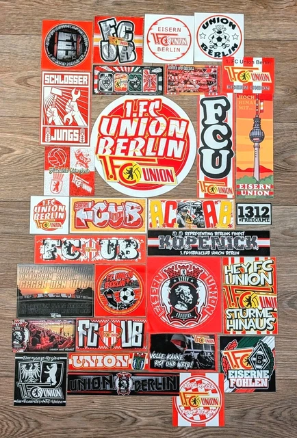 AUFKLEBER MIX ULTRAS FC Union Berlin 30x Fanszene Sticker FCU Eisern ...