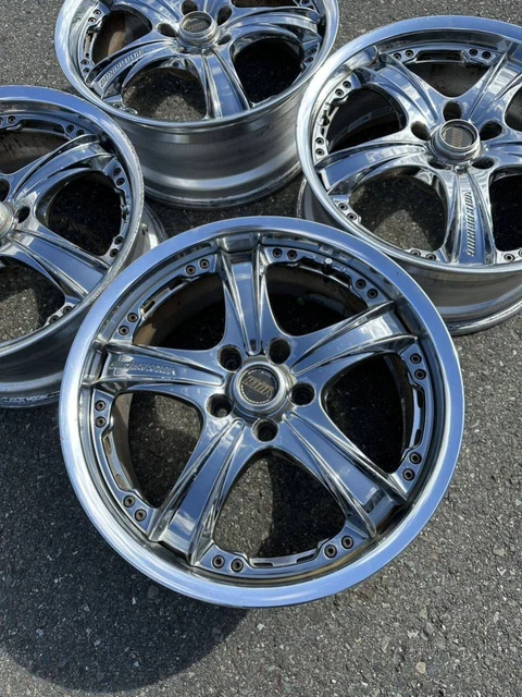 JDM RAYS VOLK RACING VR GT-AV Used aluminum wheels 4wheels set 18 inch ...