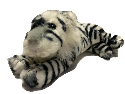 WHITE BENGAL TIGER Stuffed 17” Plush Toy Zoo America Wego 1991 Fiesta ...