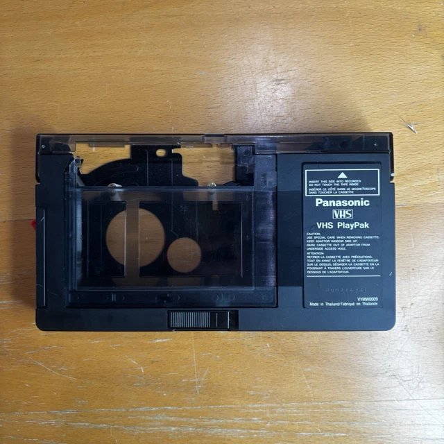 PANASONIC ~VHS PLAYPAK~ Vhs-C Cassette Adapter Tape Playback ~Made In ...