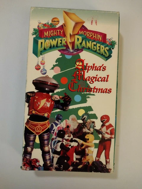 MIGHTY MORPHIN POWER Rangers: Alpha's Magical Christmas (VHS, 1994) EUR ...
