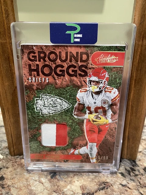 2023 ISIAH PACHECO Absolute Ground Hoggs - patch 2 couleurs 15/99 EUR ...