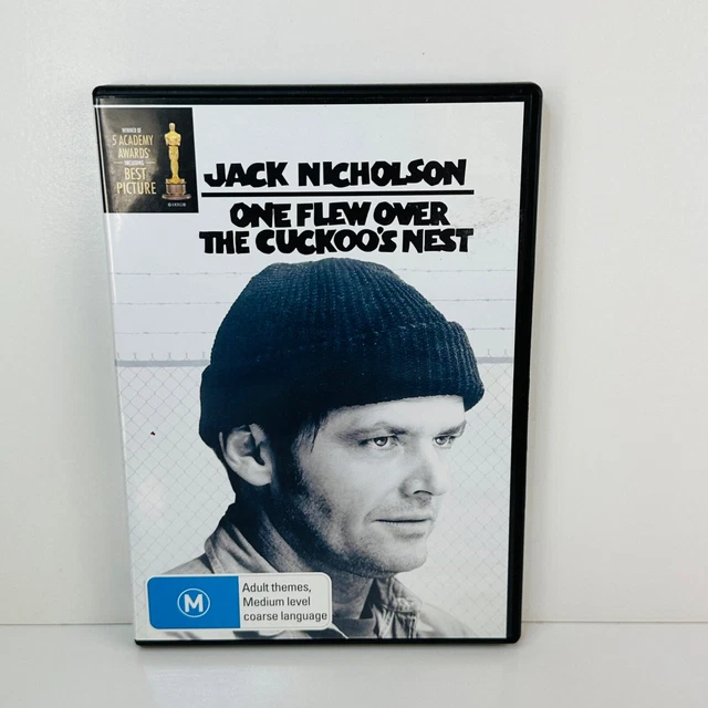 ONE FLEW OVER the Cuckoo's Nest (DVD, 1975) Region 4 - Fast Free Post ...