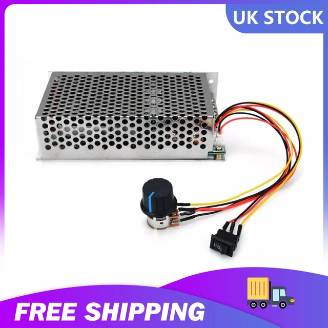 DC 10V-50V 100A 3000W Programable PWM Motor Speed Controller Reversible Switch £45.84 - PicClick UK