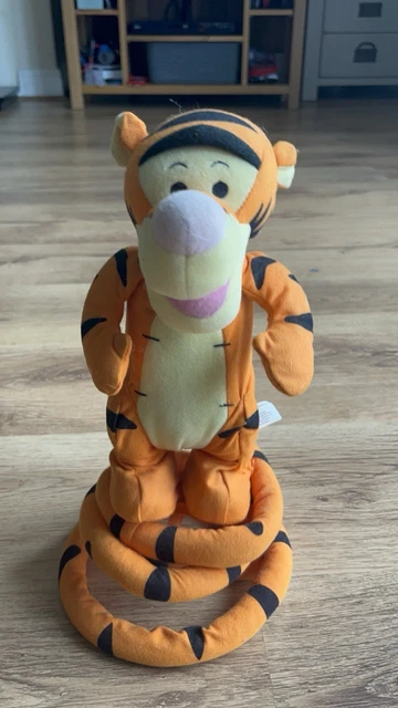 MATTEL FISHER PRICE Turbo Tail Tigger 2005 Bouncing & Singing Fully ...