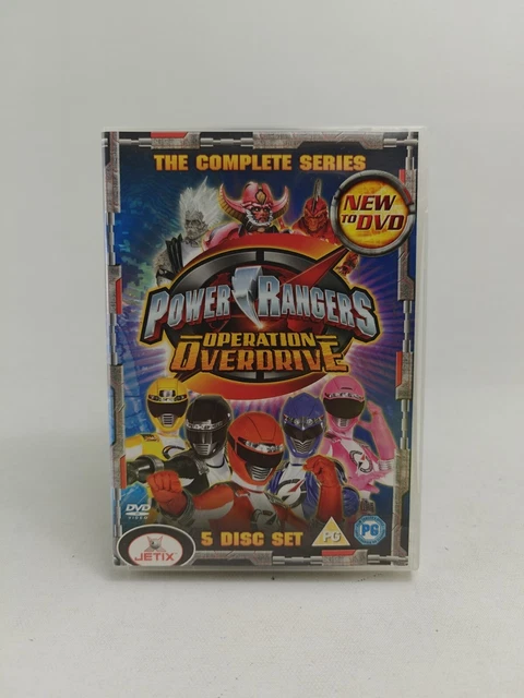POWER RANGERS - Operation Overdrive - The Complete Series (Box Set) (DVD, 2008) £18.00 - PicClick UK