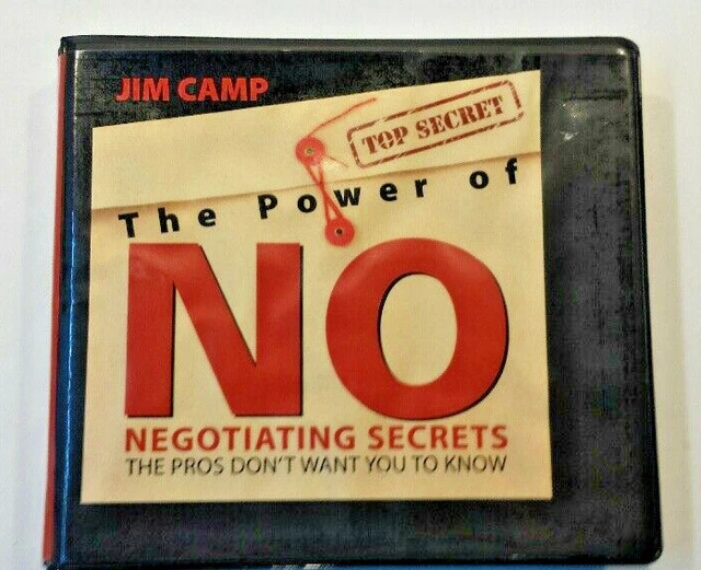 JIM CAMP: THE Power of NO - 6CD Audio Book + Workbook - Nightingale ...