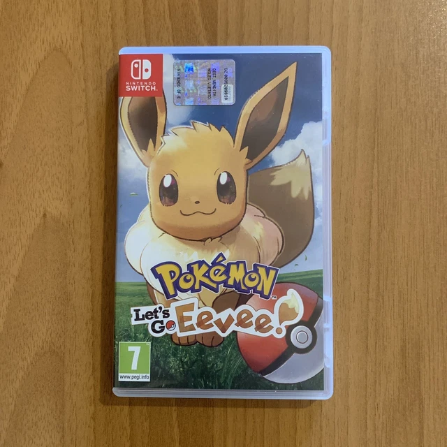 POKEMON LET'S GO EEVEE gioco per Nintendo Switch COMPLETO PAL ITA EUR ...