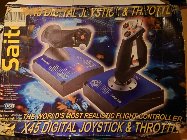 SAITEK X45 DIGITAL Joystick And Throttle £15.00 - PicClick UK