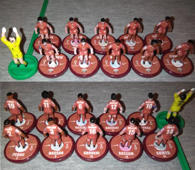 SUBBUTEO - QATAR Fifa World Cup 2022 Decals - Base Subbuteo Hasbro EUR ...