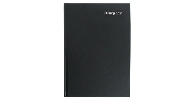 BLACK DIARY 2023, A5, A4, Week to view, WTV, A5 Diary, A4 Diary ...