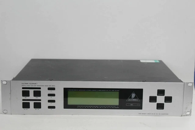 BEHRINGER ULTRA-CURVE 24 Bit Dual DSP 8000 Mainframe Equaliser Multi ...