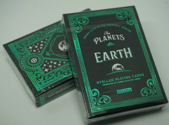 THE PLANETS EARTH STANDARD Playing Cards Vanda by David Goldklang £16. ...