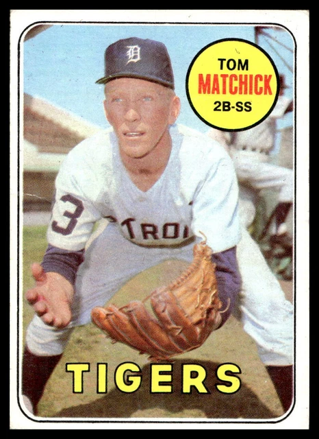 1969 TOPPS #344 Tom Matchick Detroit Tigers VG-VGEX EUR 1,66 - PicClick FR