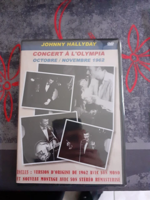 JOHNNY HALLYDAY A L'Olympia Octobre Novembre 1962 1DVD Edition RDM Neuf ...