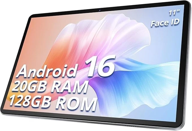ANDROID 16 TABLET 11 Inch with Gemini AI, 20GB RAM 128GB ROM, 90Hz IPS ...