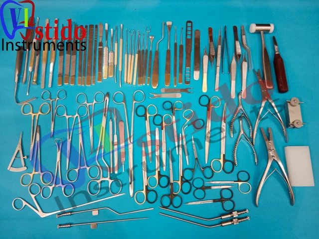 MAJOR RHINOPLASTY INSTRUMENTS set of 83 Pcs Nose & Plastic Surgery ...