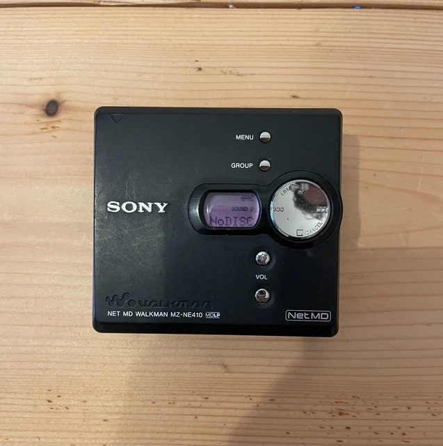 SONY MZ-NE410 NET MD, Mini Registratore Disco Walkman, Funzionante ...