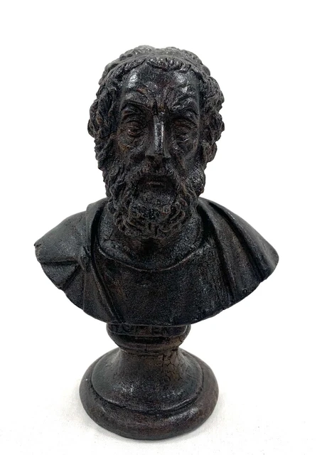 STATUA DEL BUSTO Di Platonica IN Marbrine Patina Bronzo - 14 CM EUR 76 ...