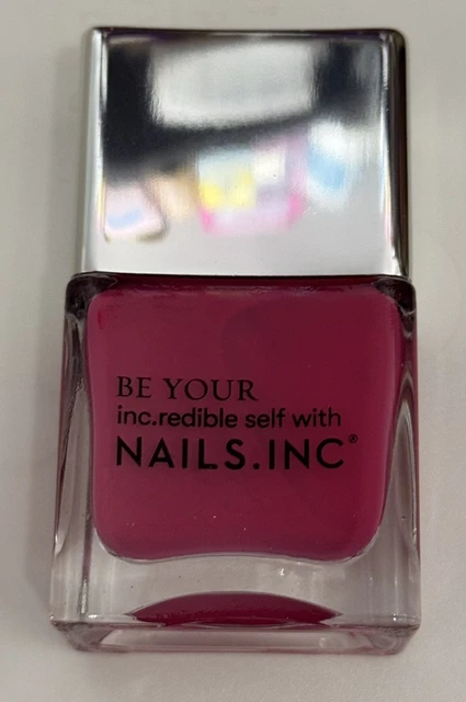NAILS INC NAIL Polish Fully Juiced A Raspberry pink 14ml Full Size ...