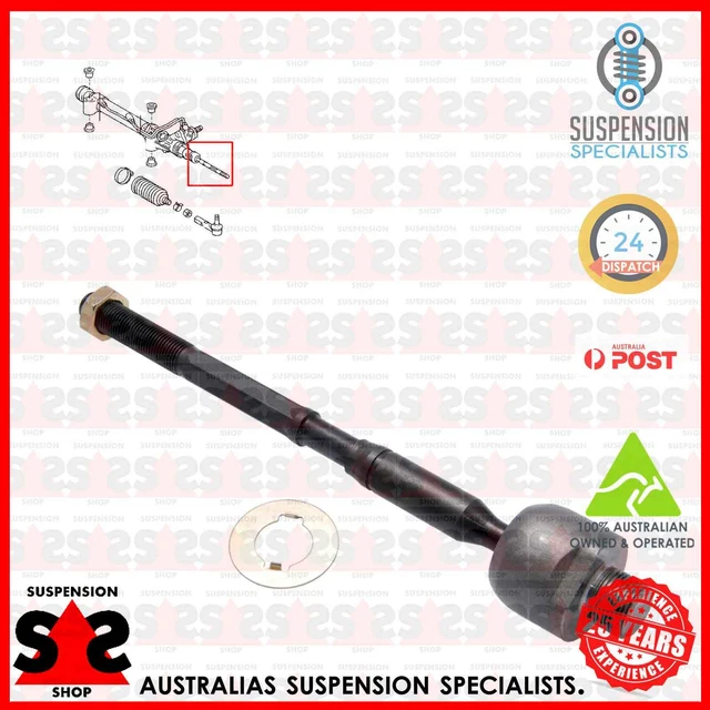 FRONT AXLE INNER Tie Rod Suit TOYOTA LandCruiser Prado 2.7 (TRJ120, TRJ125) EUR 32,24 - PicClick FR