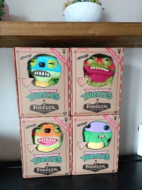 FUGGLER TEENAGE MUTANT Ninja Turtles - New In Sealed Boxes Set Of 4 ...