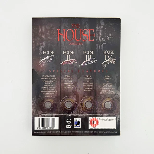 THE HOUSE COLLECTION 4 Disc Special Edition DVD Box Set with Booklet £ ...