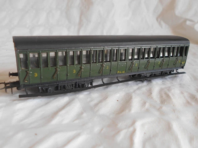 SMCF VINTAGE PLM French railways all 3rd class coach metal model 1960s ...
