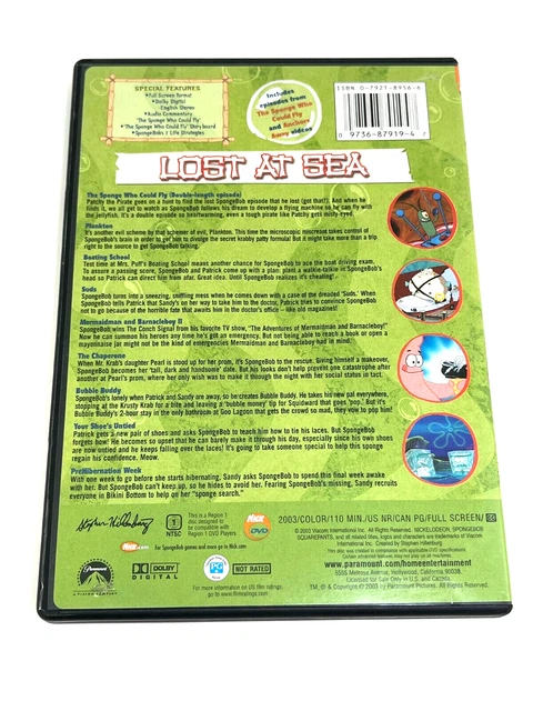 SPONGEBOB SQUAREPANTS LOST at Sea DVD (Full Screen) $9.00 - PicClick CA