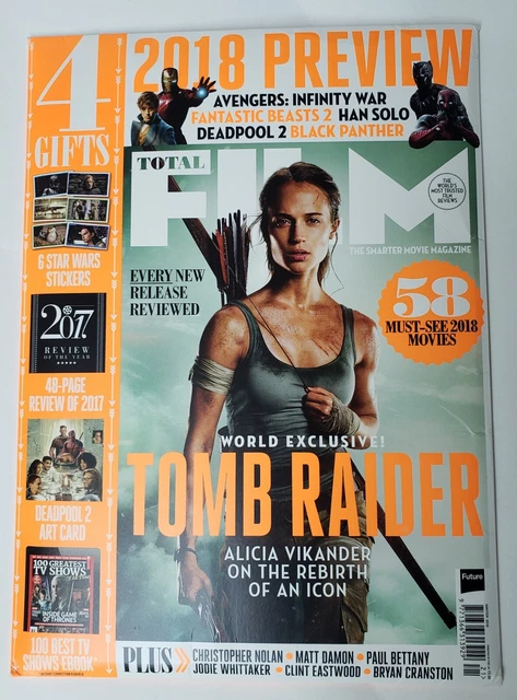 MAG TOTAL FILM Tomb Raider 2018 Alicia Vikander Lara Croft_Star Wars ...