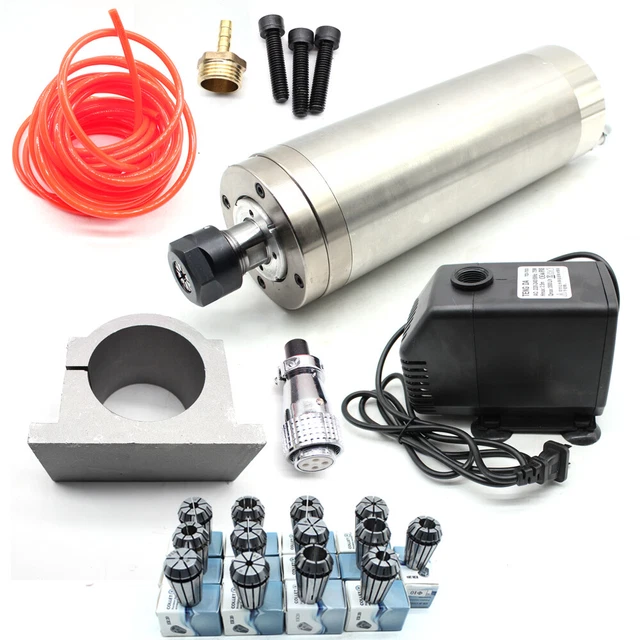 CNC 2,2KW WASSERGEKÜHLTE Fräsmotor ER20 Spindle Fräse Spindel ...