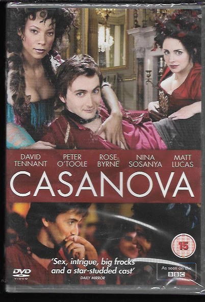 CASANOVA BBC SERIES Genuine R2 Dvd Peter O'toole David Tennant New ...