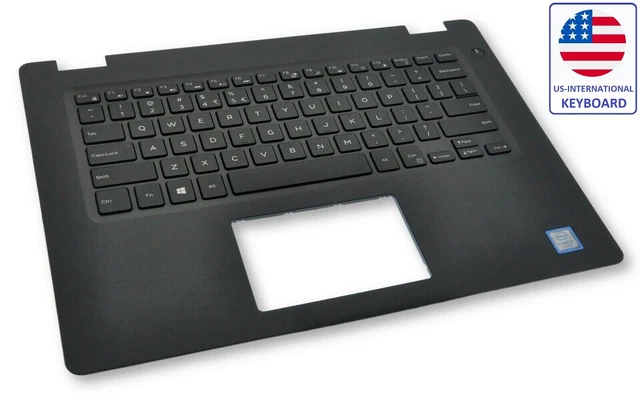 DELL LATITUDE 3490 US INTL Backlit Keyboard M8DMK and Palmrest P8YTM ...