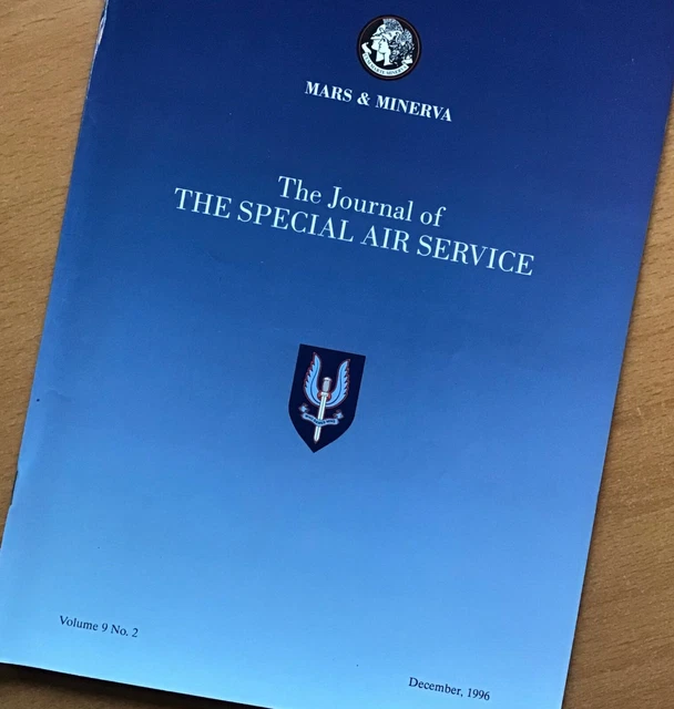 ORIGINAL BRITISH ARMY Sas Regiment ‘Mars & Minerva’ Journal, December ...