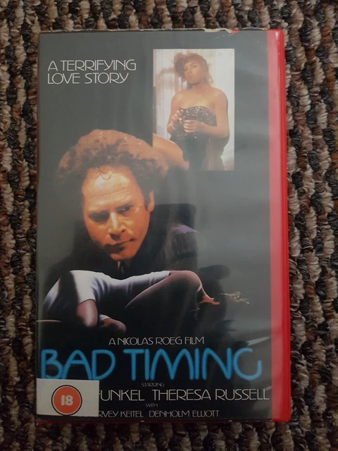 BAD TIMING. RANK .Pre-Cert Vhs Video £45.00 - PicClick UK