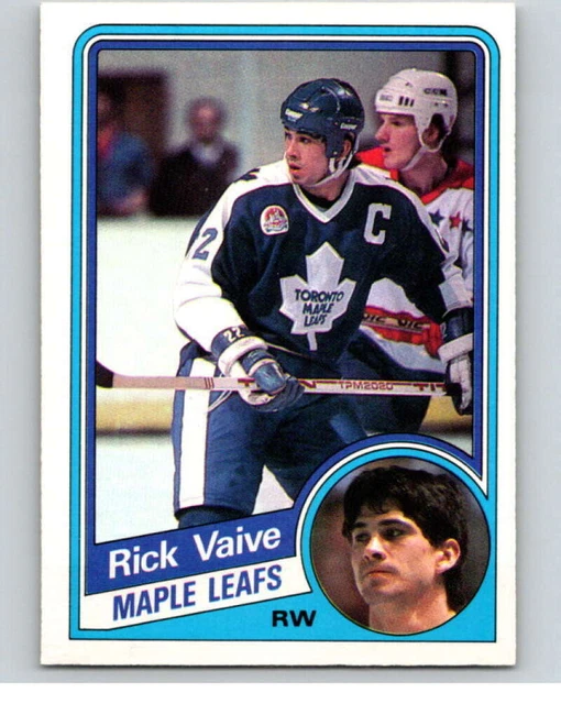 1984-85 O-PEE-CHEE #313 Rick Vaive Toronto Maple Leafs V64575 EUR 0,82 ...