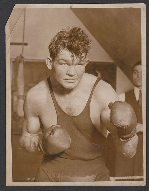 VINTAGE FRANZ DIENER German Boxing Champ "Press Photo" 1930s £3.99 ...