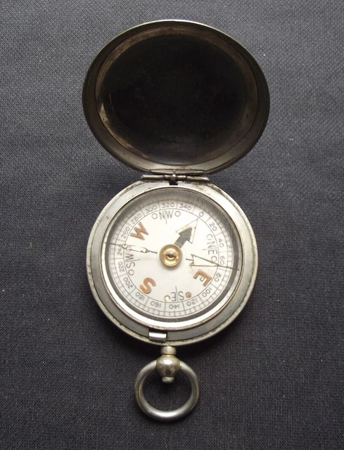 ANTIQUE MILITARIA: WWI British Army Officer's Fob Compass, C Haseler ...